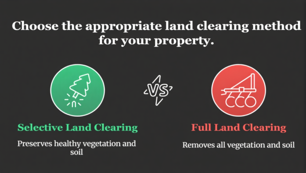 Selective Clearing vs Full Clearing: Which Land Clearing Method Saves ...